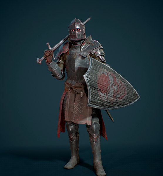 Knight medieval 3D model - TurboSquid 1452648
