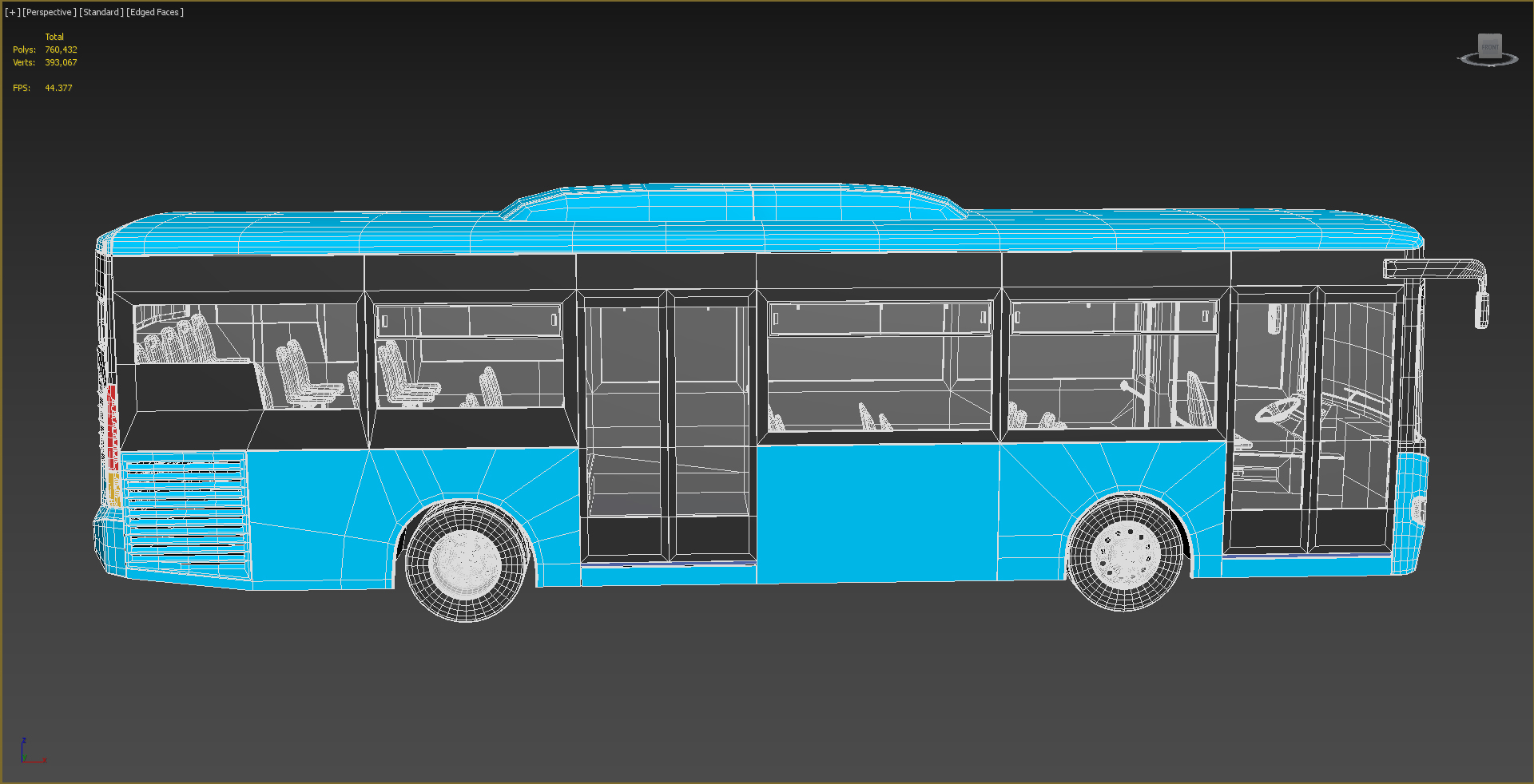 modèle 3D de Bus de ville - TurboSquid 1459045