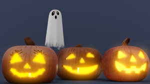 Voxel ghost magicavoxel model - TurboSquid 1342664