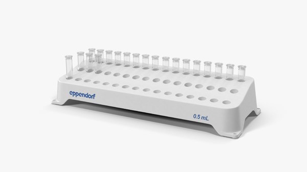3D eppendorf tube racks - TurboSquid 1459159