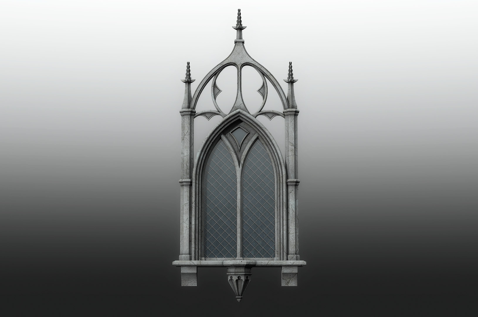 3D model gothic window 01 - TurboSquid 1459255