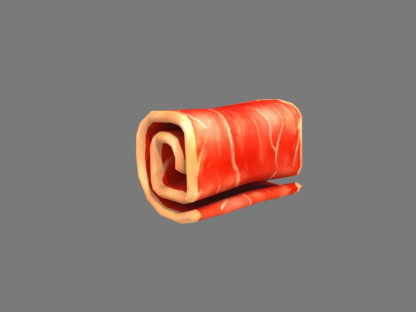 Stylized bacon 3D model - TurboSquid 1459392