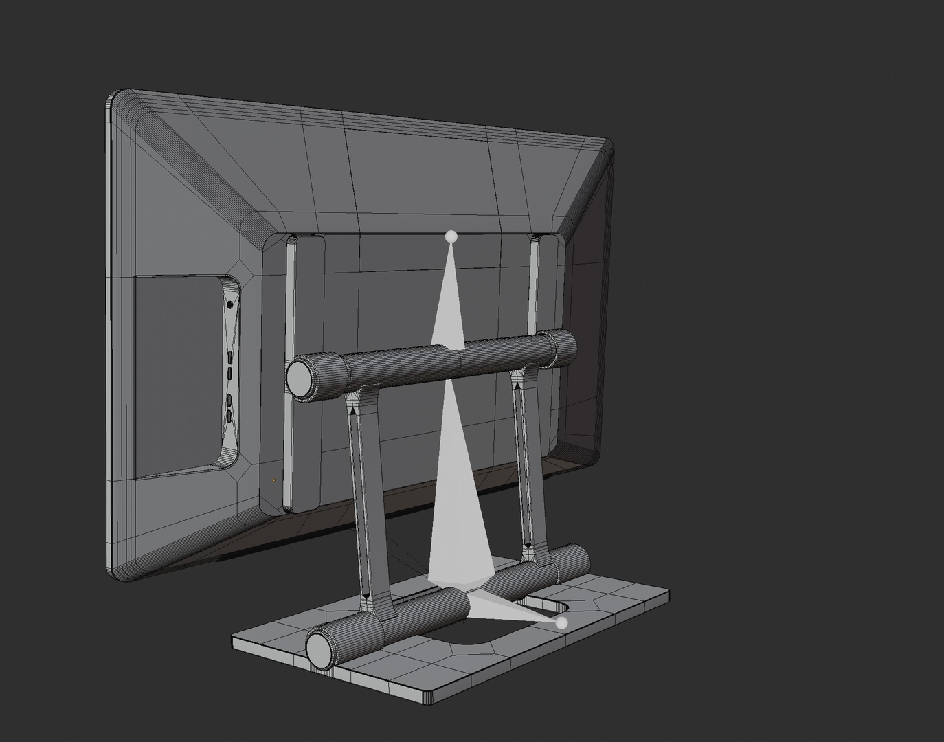 Screen drawing monitor 3D model - TurboSquid 1459585