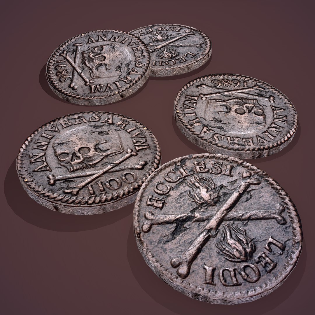 3D model medieval coin - TurboSquid 1459648