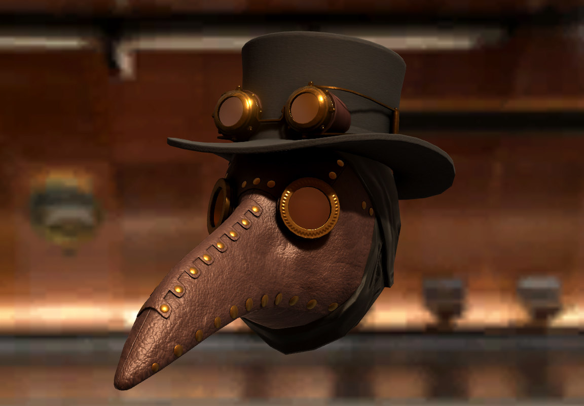 3D model steam plague doctor mask - TurboSquid 1459718