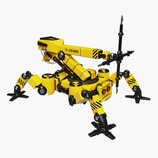 Robotic gantry arm 3D model - TurboSquid 1322387