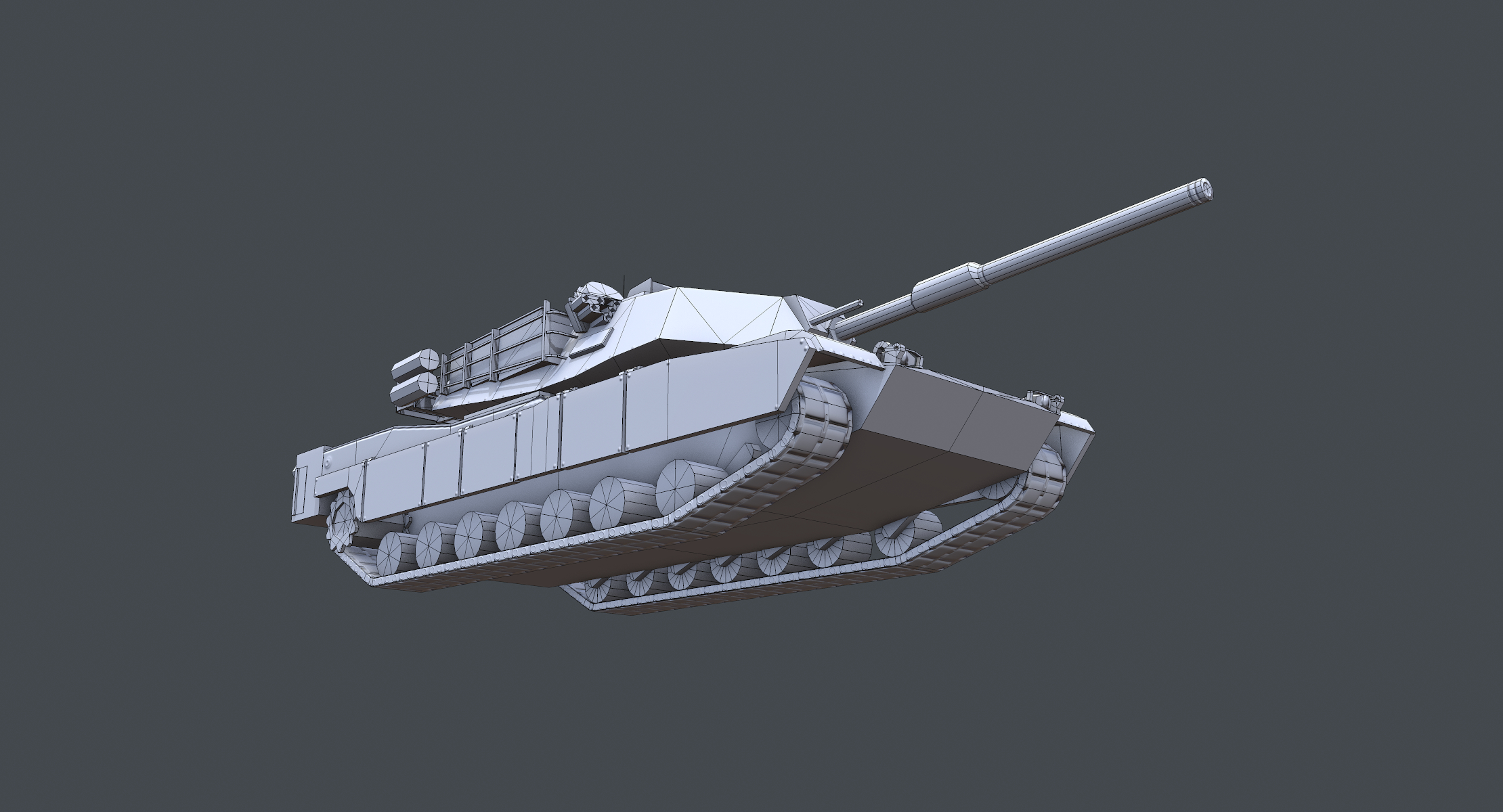 Ready m1a1 abrams tank model - TurboSquid 1460026