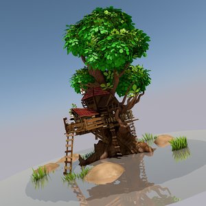 Tree House 3D Models for Download | TurboSquid