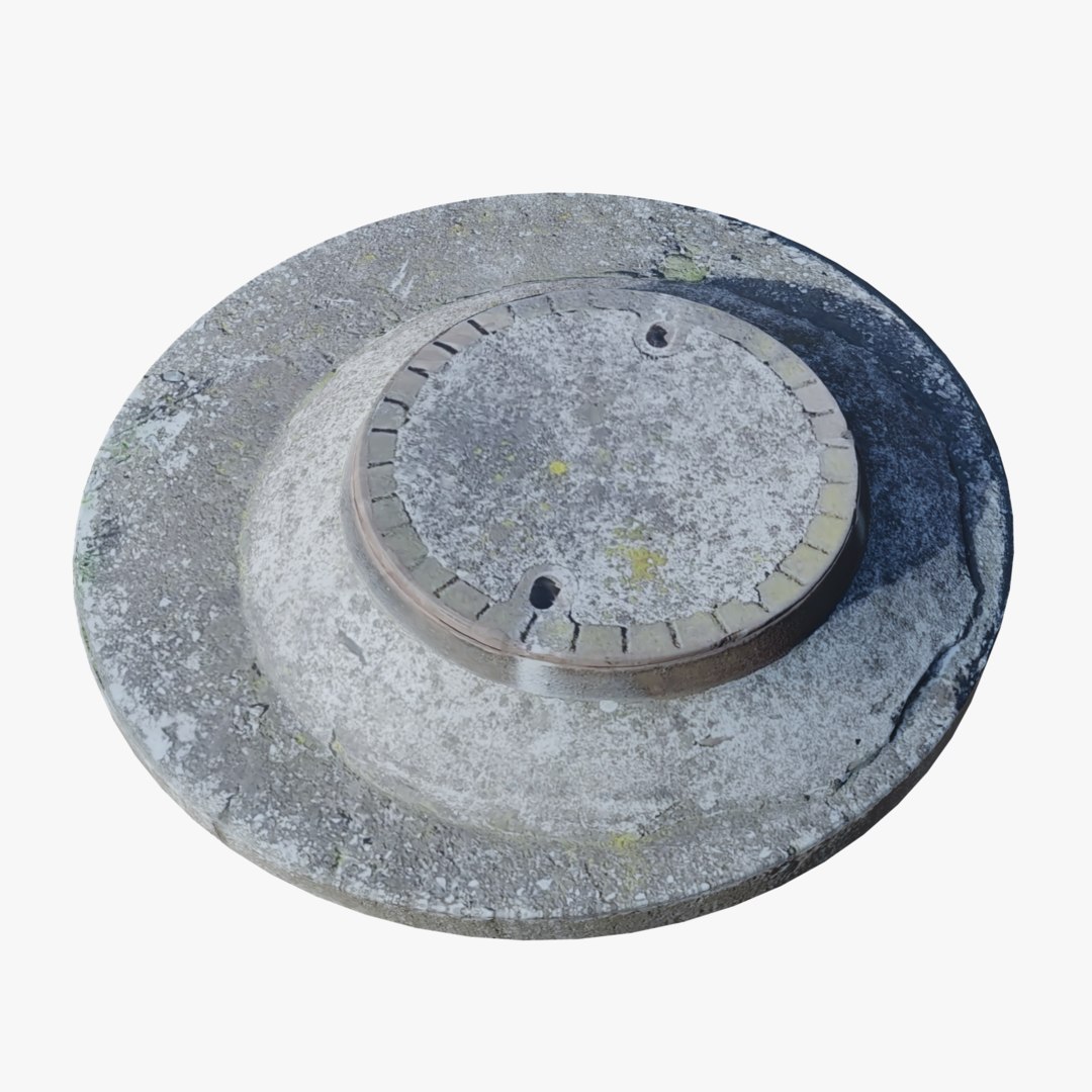 3D sewer lid model - TurboSquid 1460159