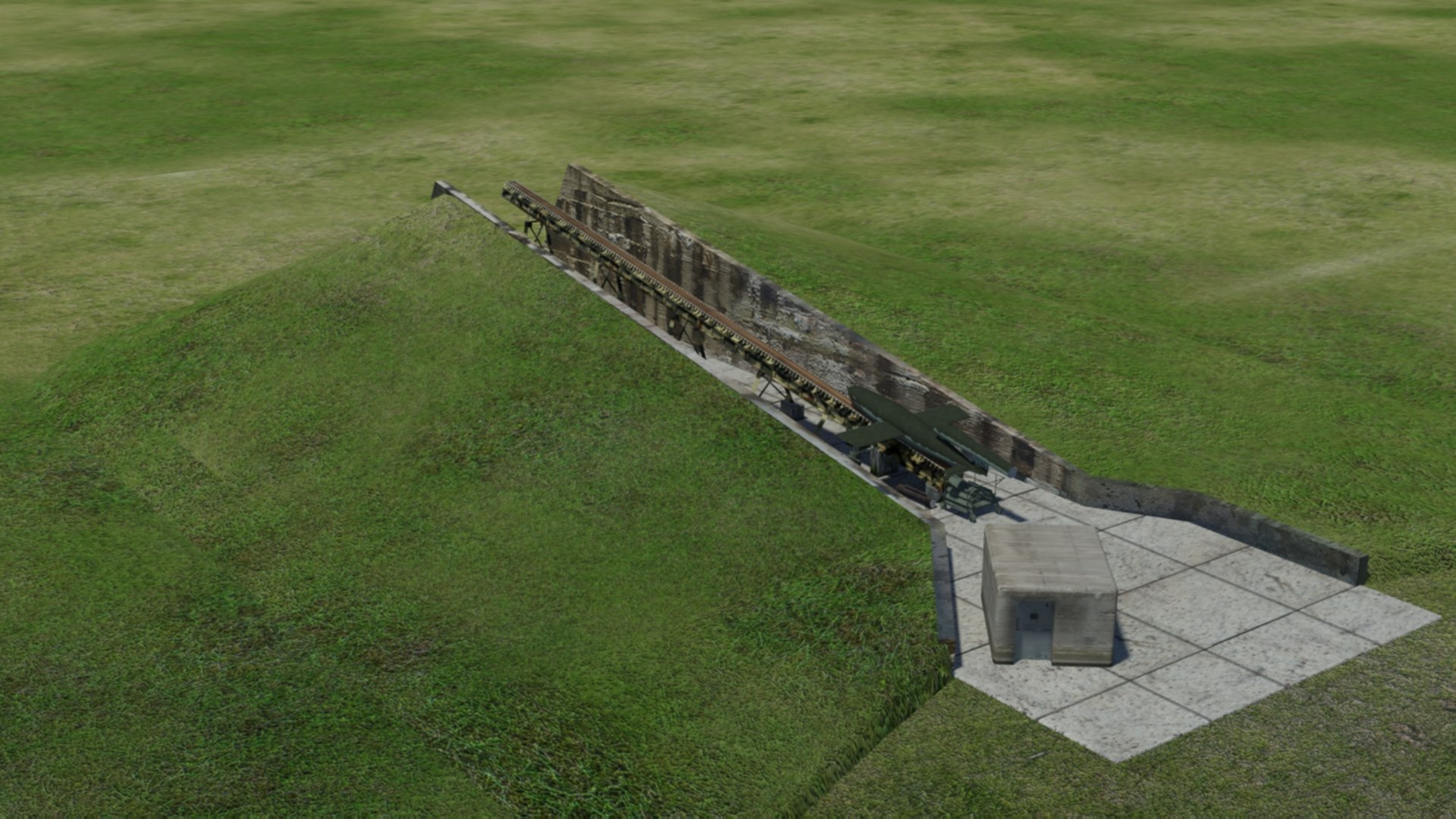 3D модель V1 Launch Site - TurboSquid 1460196