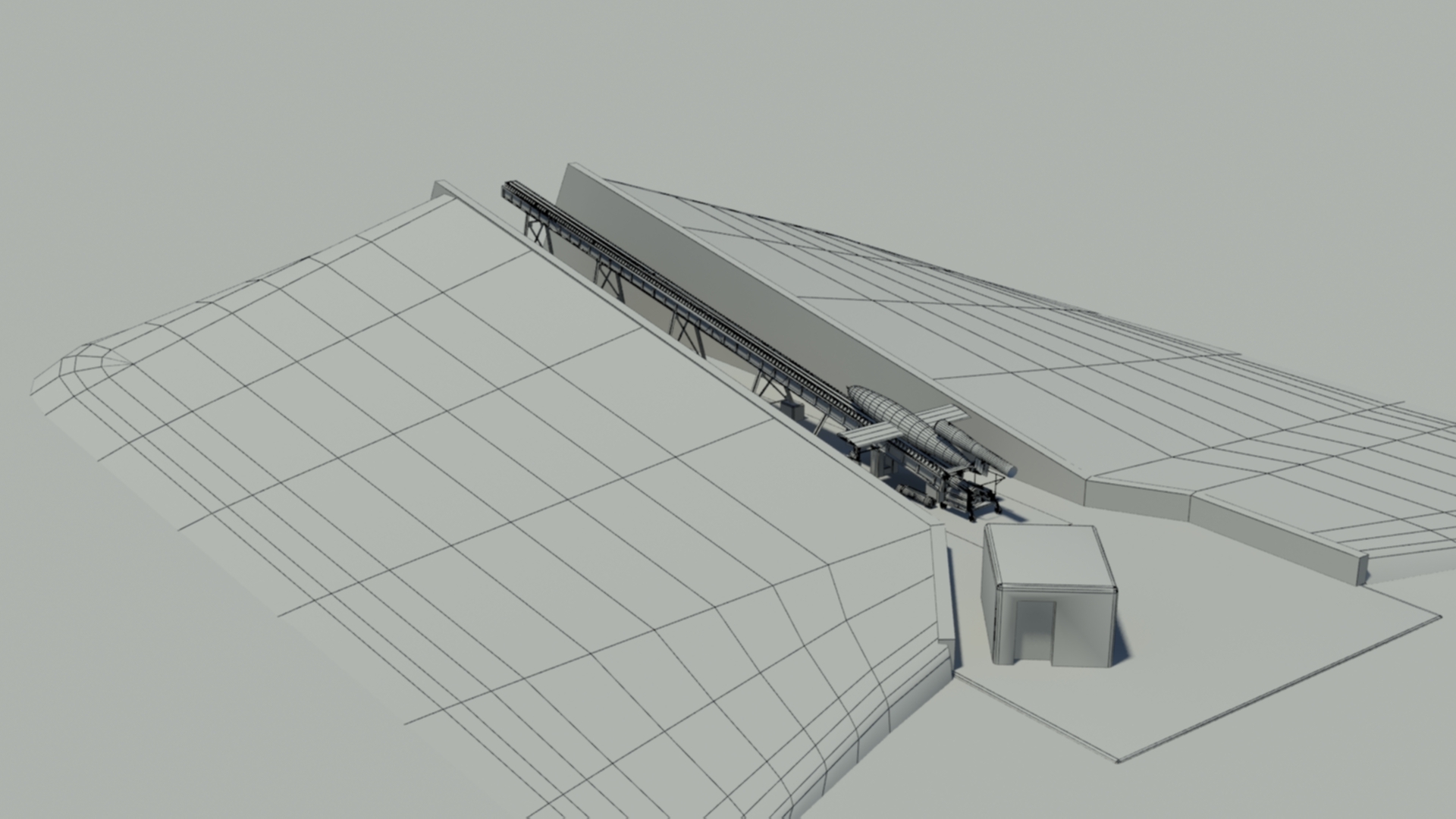 Army launched v1 site model - TurboSquid 1460196