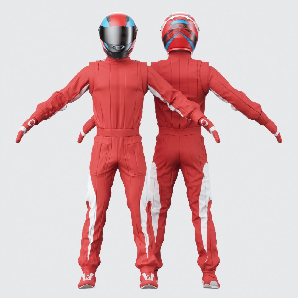 Racer 3D model - TurboSquid 1460247