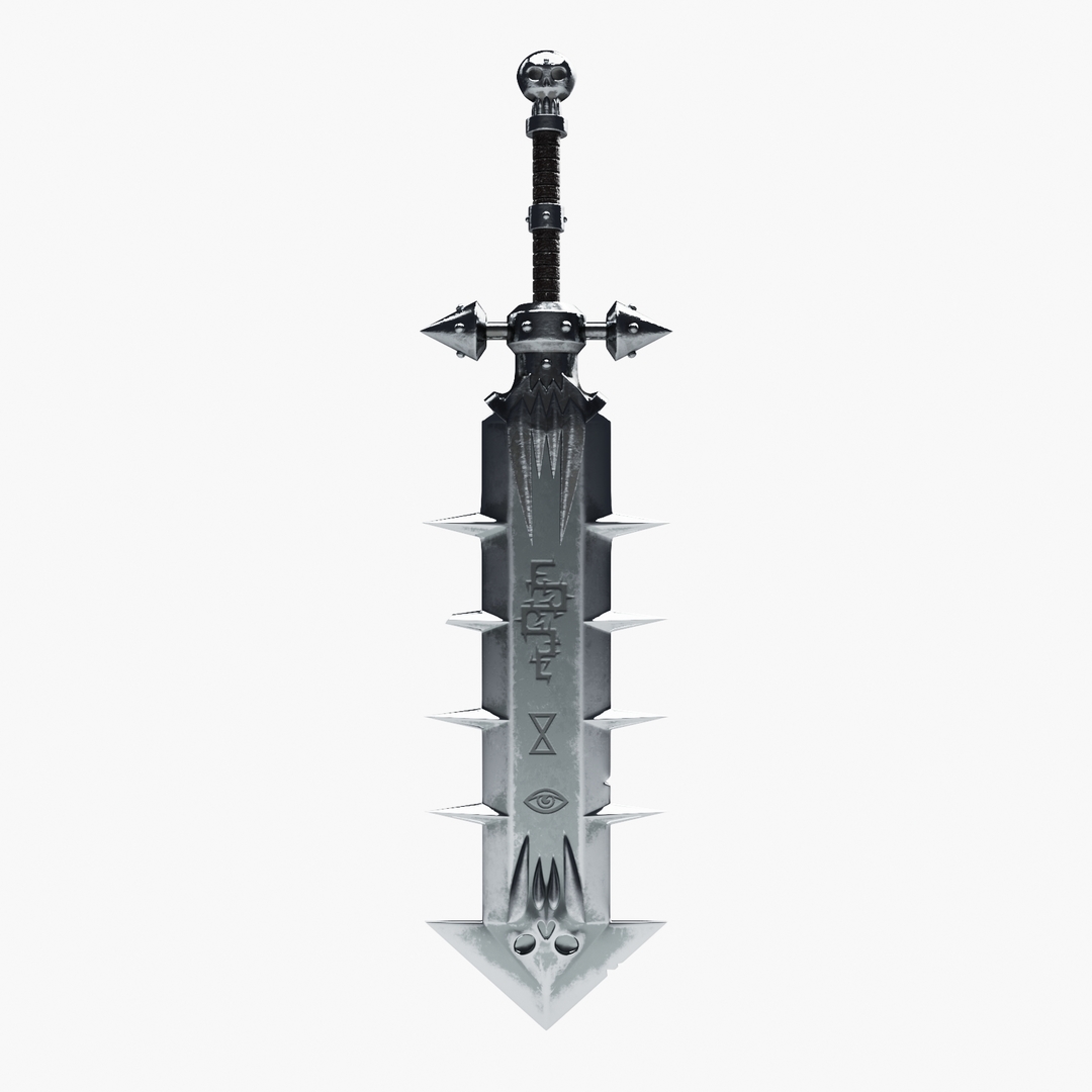 Rune war sword 3D - TurboSquid 1460262