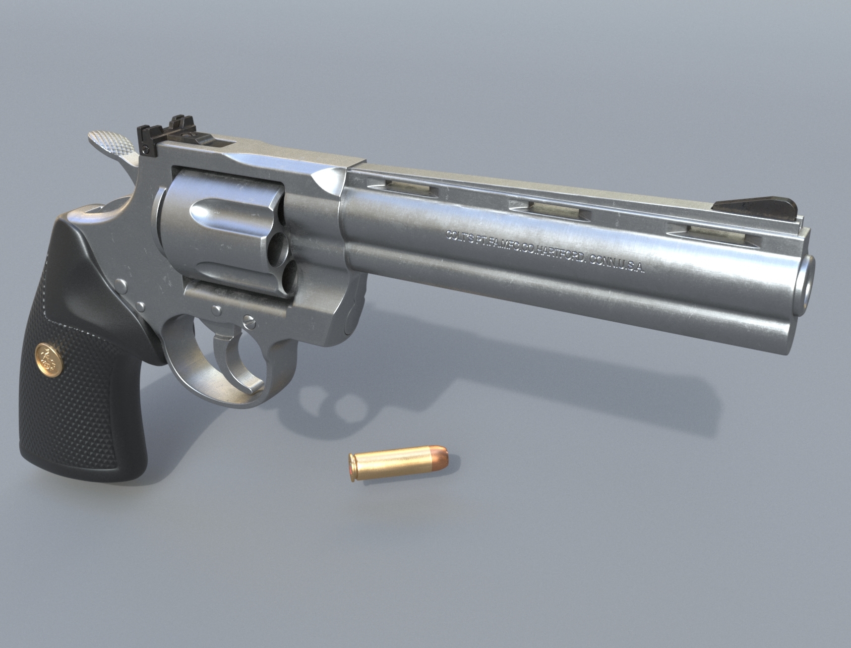 Colt python 3D model - TurboSquid 1460418