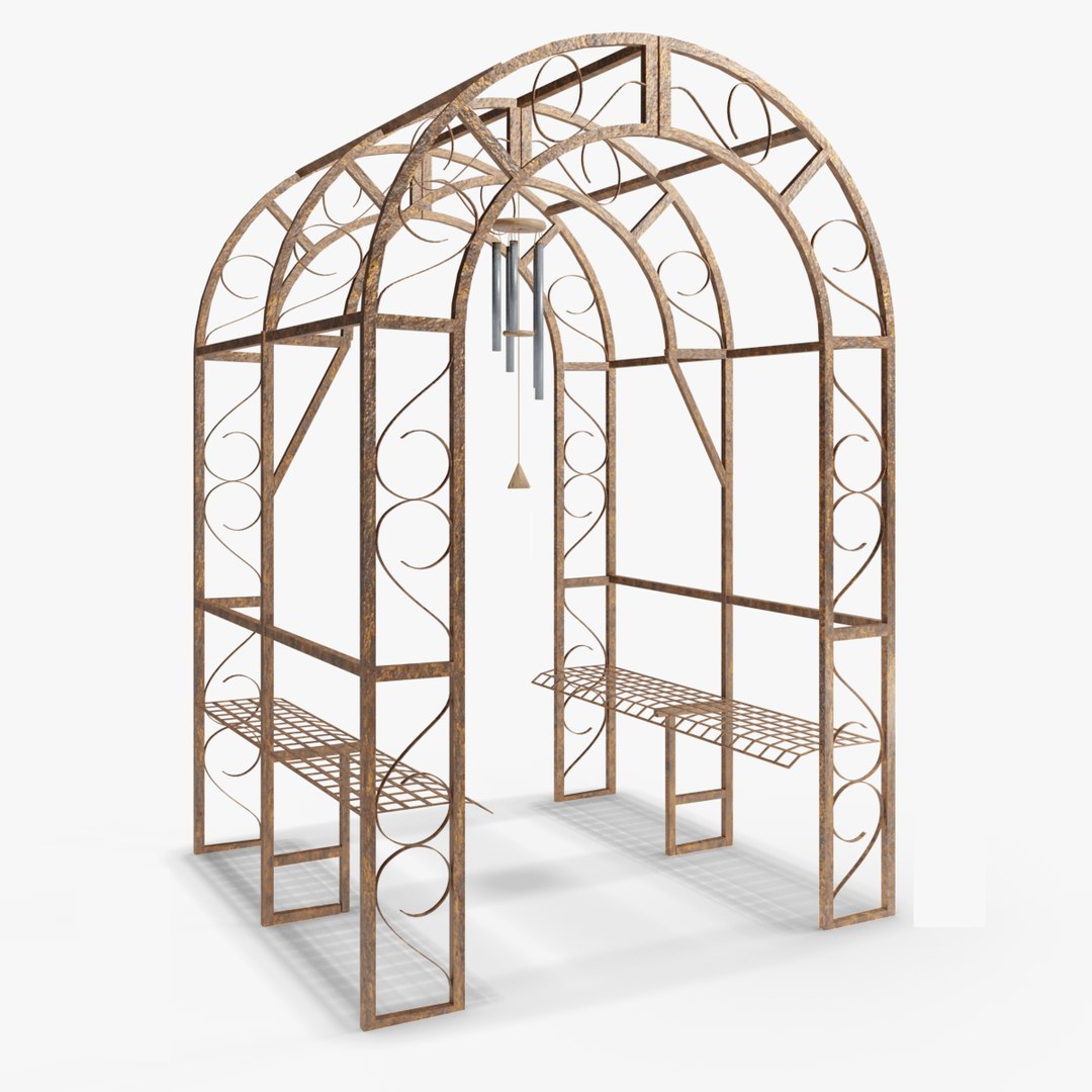 Arbor gardens blender 3D model - TurboSquid 1460001