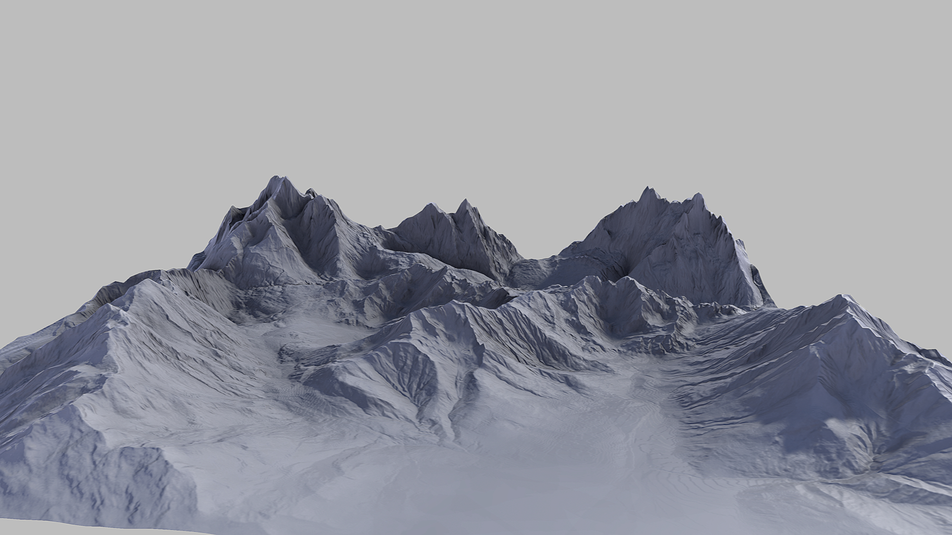 雪山3D模型 - TurboSquid 1460530