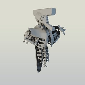 3d model of bio mech