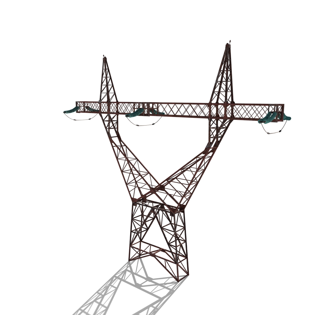 3D model electricity pole blender - TurboSquid 1460682