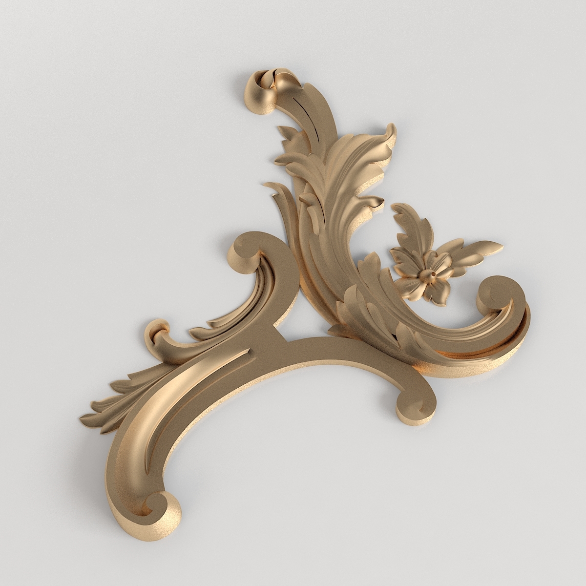3D carved scroll cnc model - TurboSquid 1460846