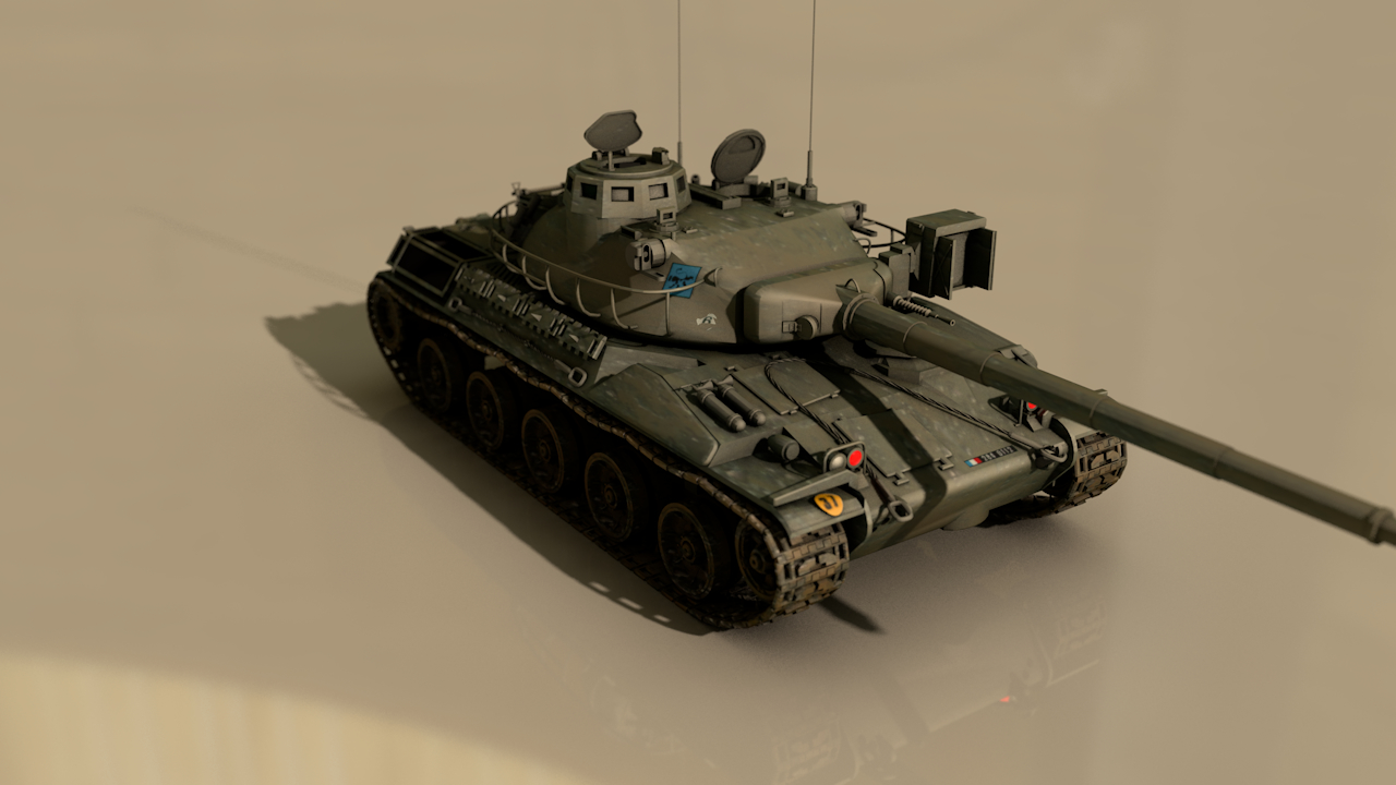 Amx 30 military battle tank 3D model - TurboSquid 1460911