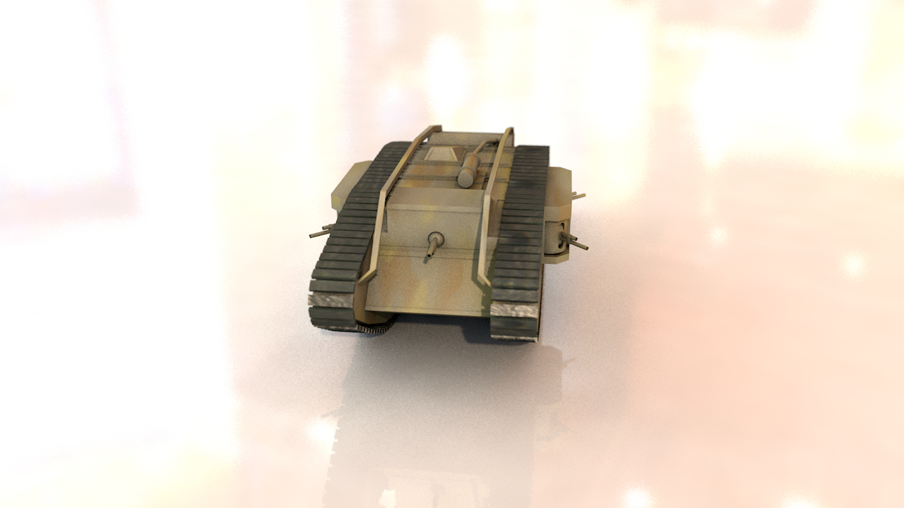 modèle 3D de Char militaire - TurboSquid 1460925