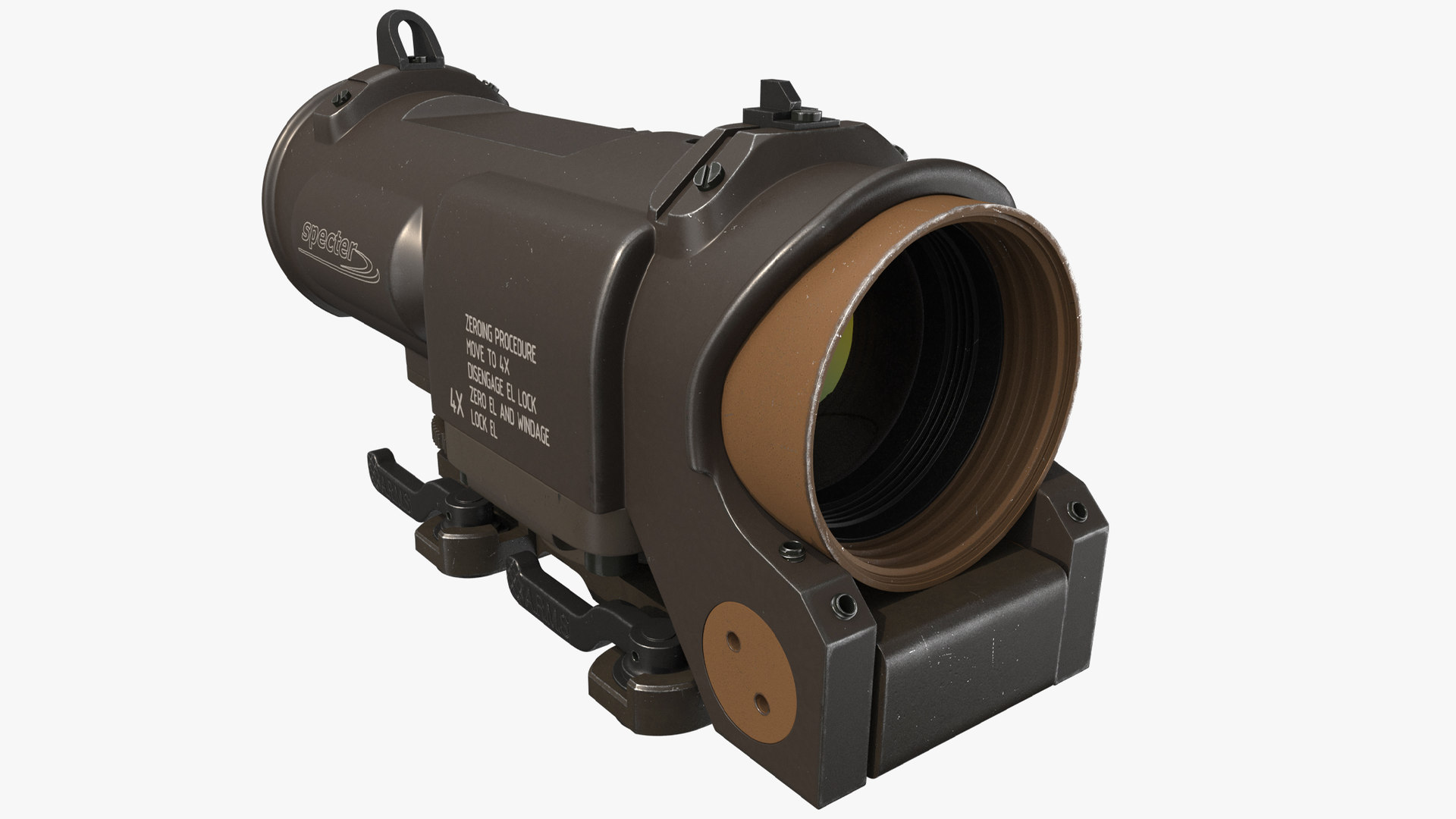 3D model elcan specter scope - TurboSquid 1460956