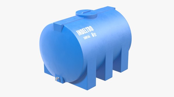Water storage tank 1300l model - TurboSquid 1461788