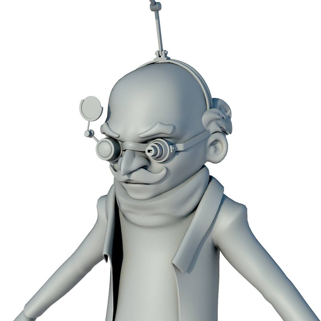 3D model professor rigging animation - TurboSquid 1461305