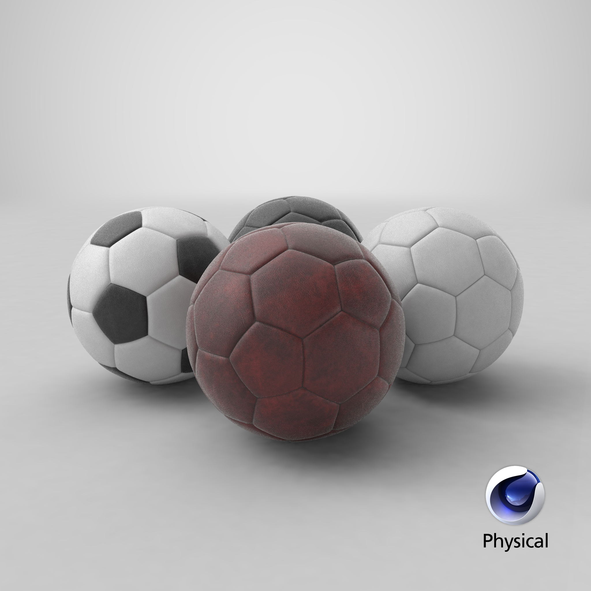 Soccer balls model - TurboSquid 1458329