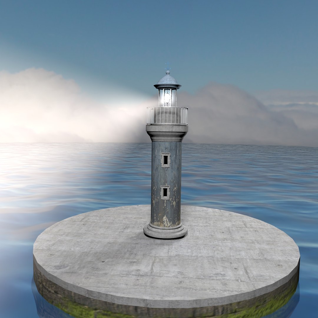3D lighthouse building architecture - TurboSquid 1461332