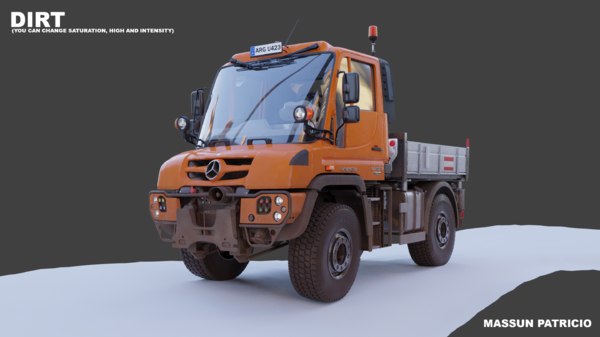 Mercedes benz unimog u423 3D model - TurboSquid 1264335