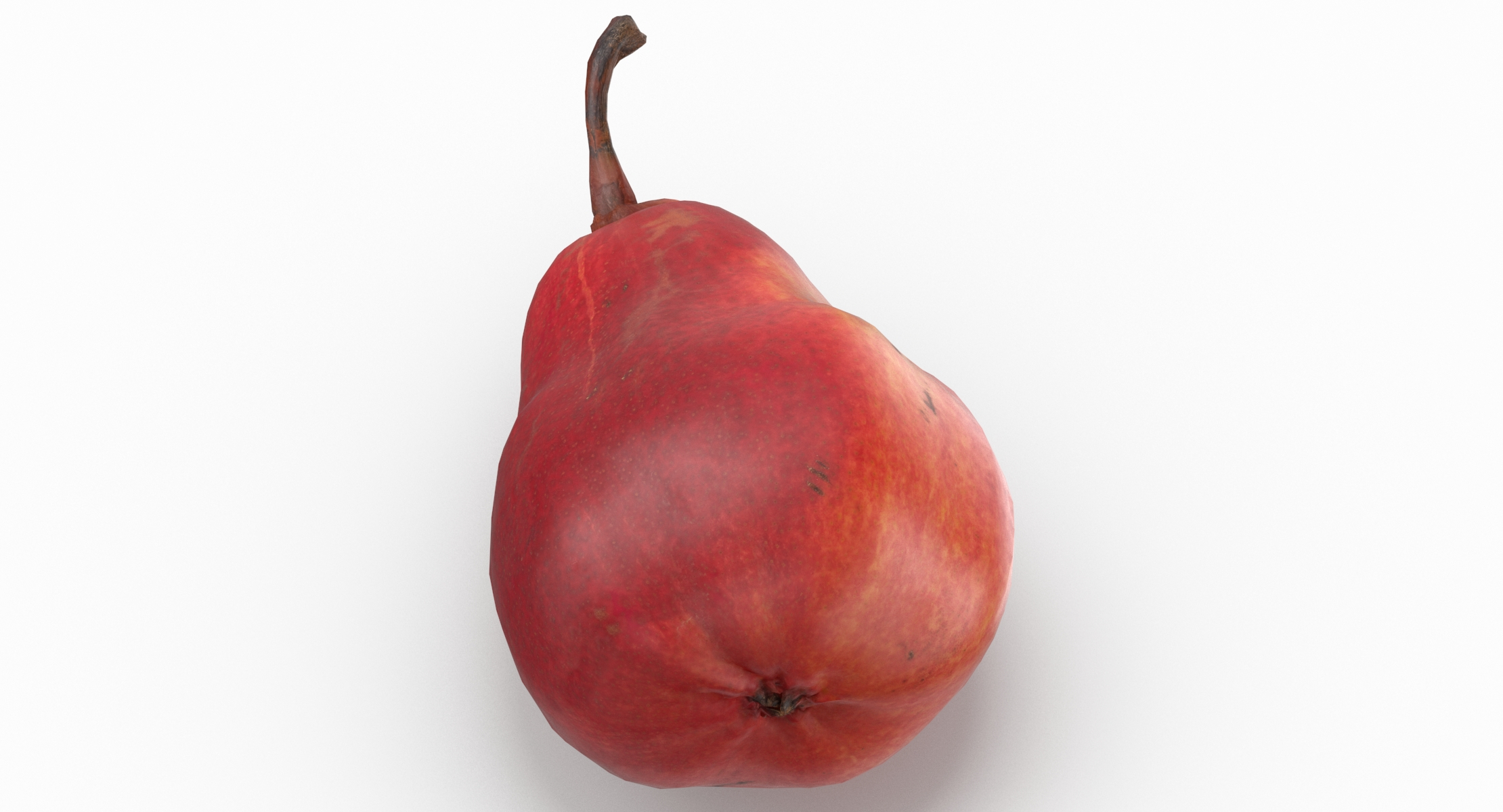 3D william pear red ready model - TurboSquid 1461444