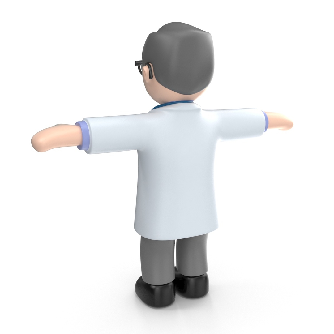 modelo 3d Doctor stickman - TurboSquid 1093505