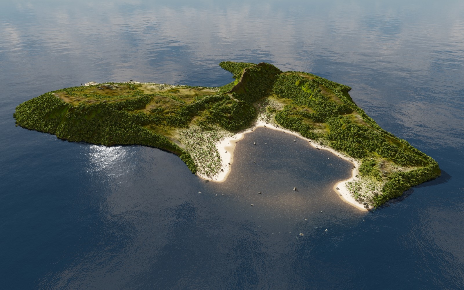 modelo 3d Paquete de islas en Blender - TurboSquid 1461824