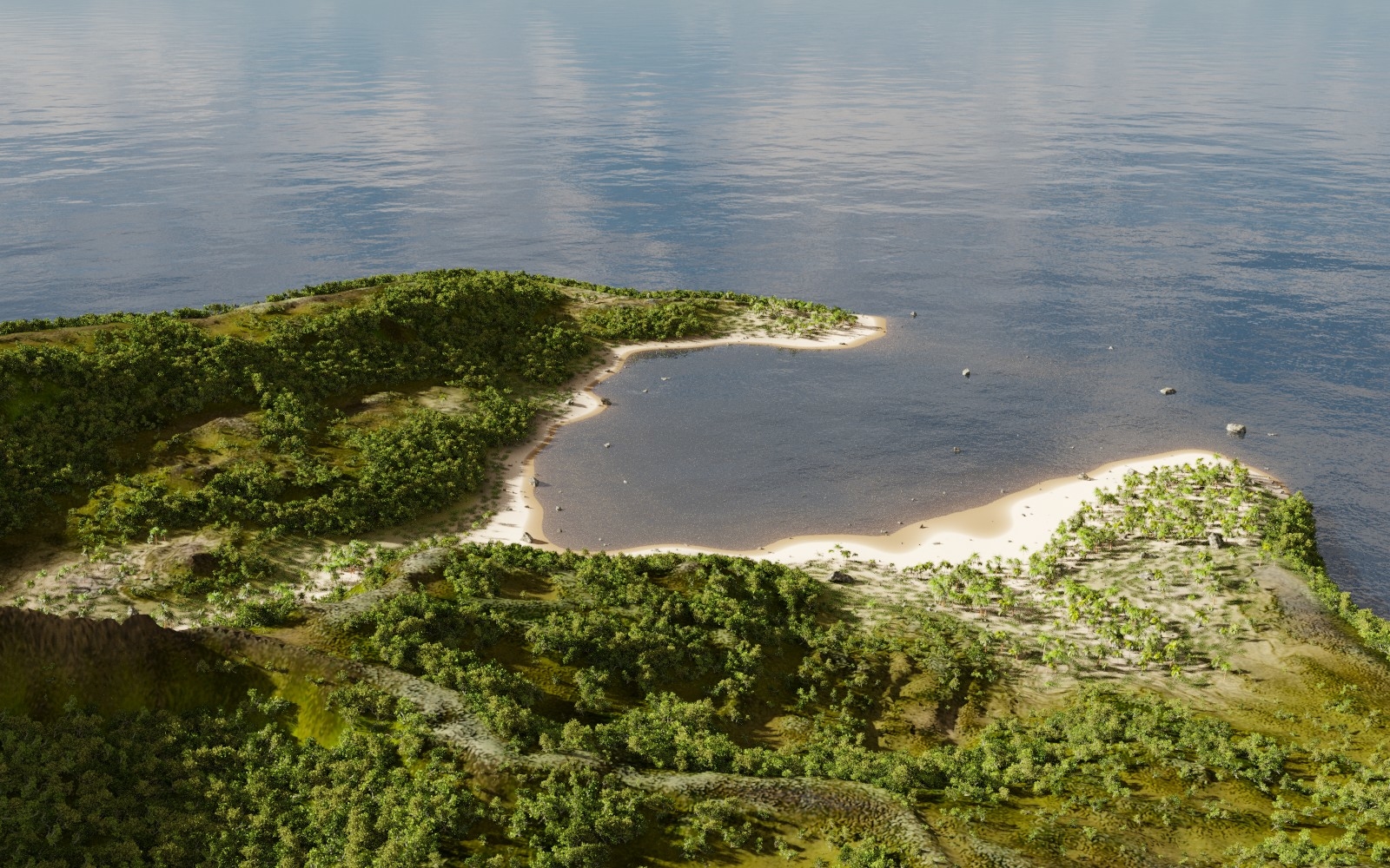 modelo 3d Paquete de islas en Blender - TurboSquid 1461824