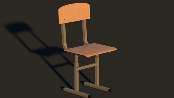 School Chair 3D Models for Download | TurboSquid