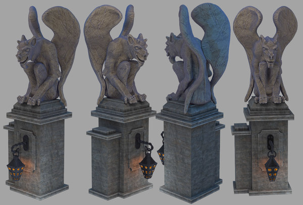 3D Gargoyle Models | TurboSquid
