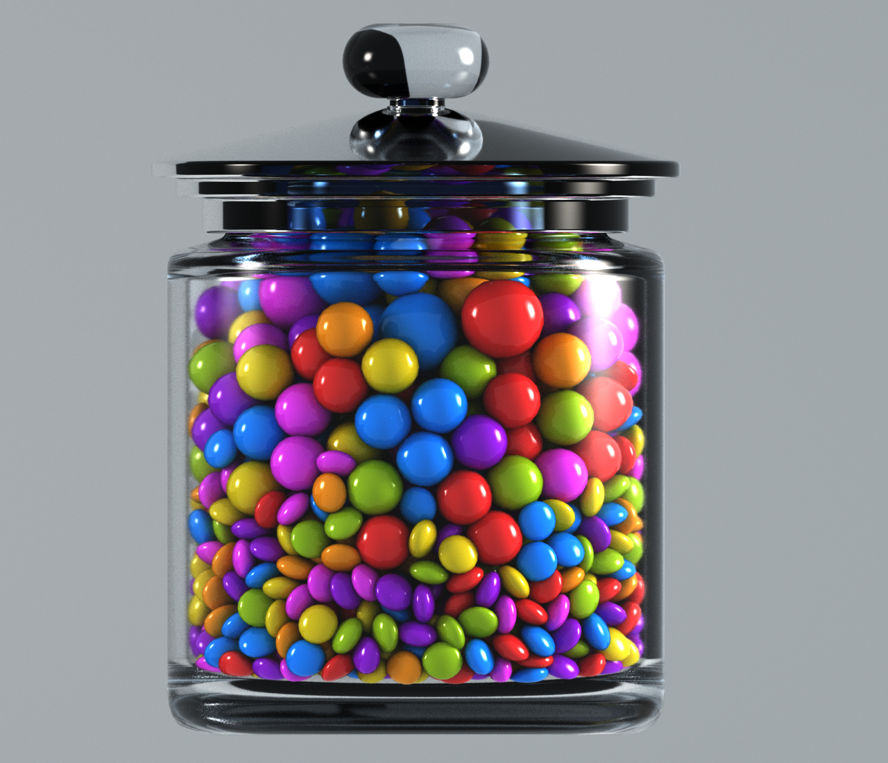 3D candy jar - TurboSquid 1462420