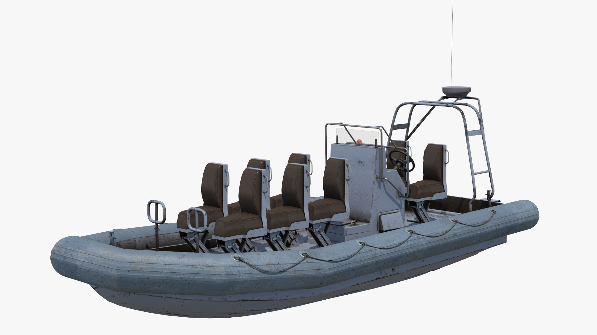 Rigid rhib boat model - TurboSquid 1462090