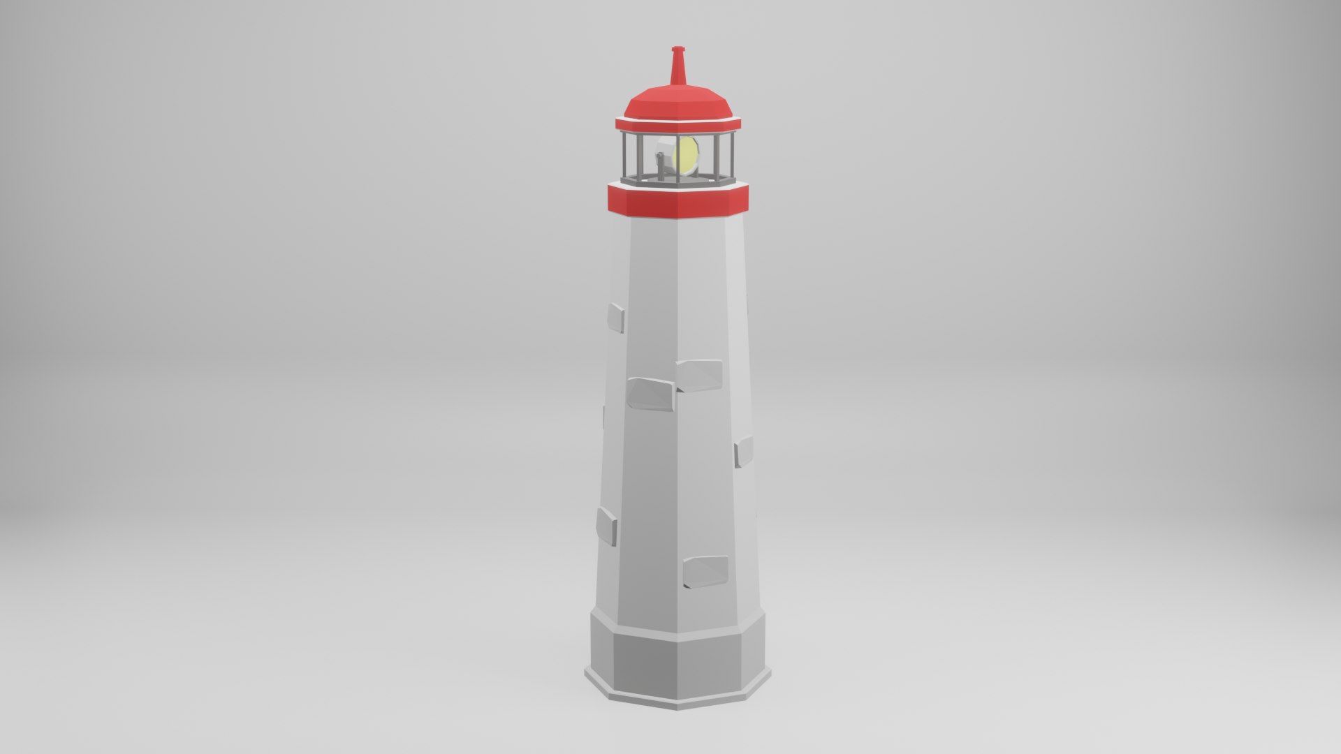 modelo 3d faro Low Poly - TurboSquid 1462773