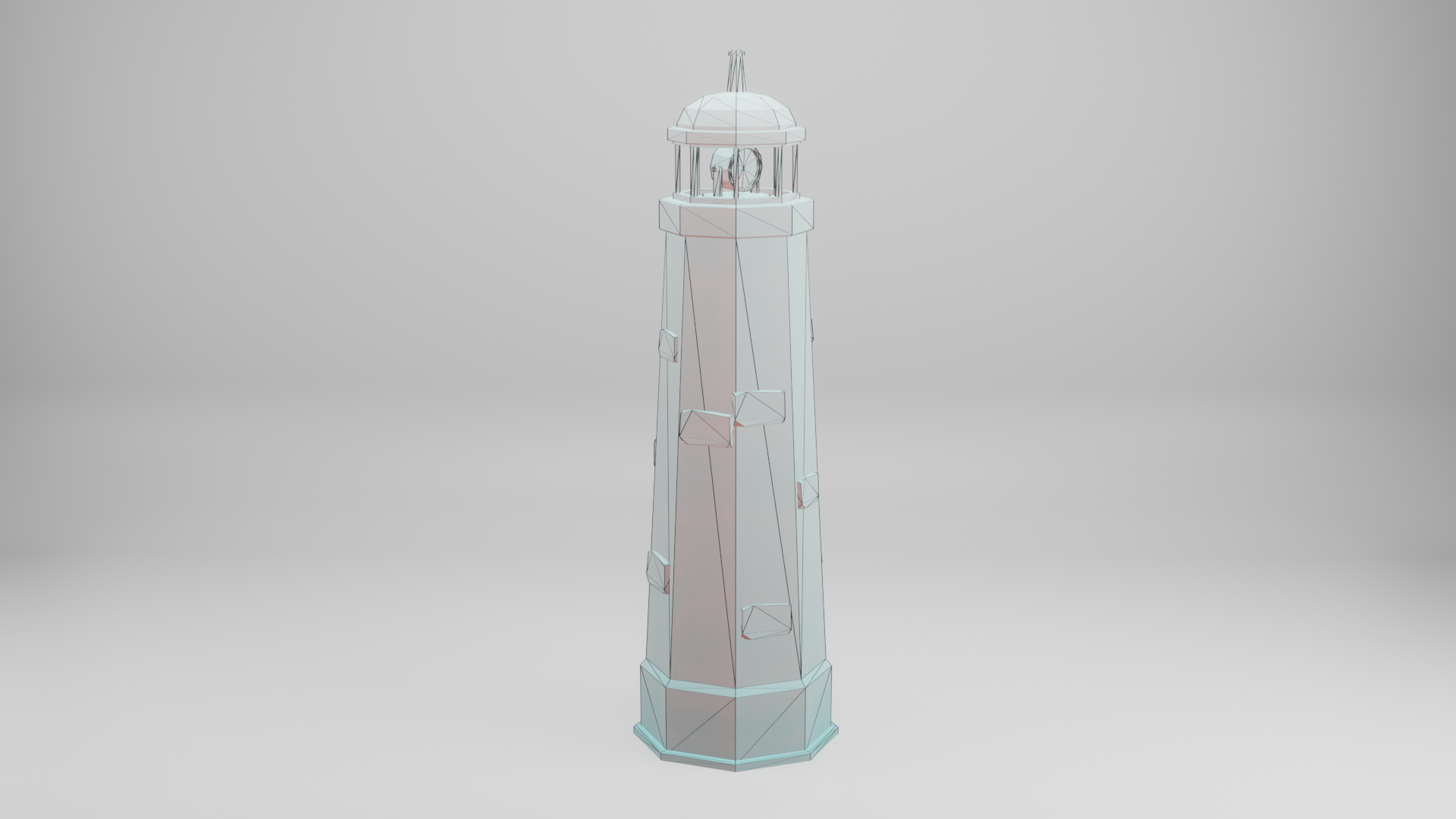 modelo 3d faro Low Poly - TurboSquid 1462773