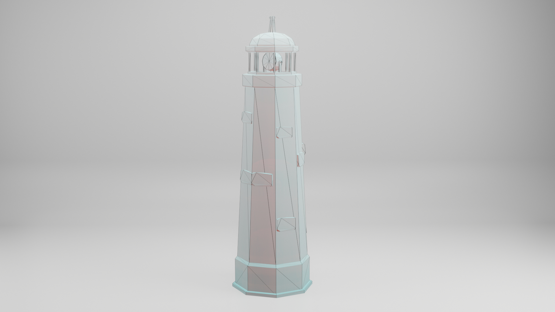 modelo 3d faro Low Poly - TurboSquid 1462773