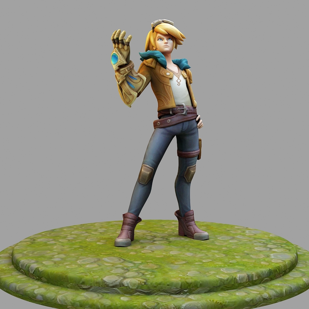 modelo 3d League of Legends: Ezreal - TurboSquid 1462821