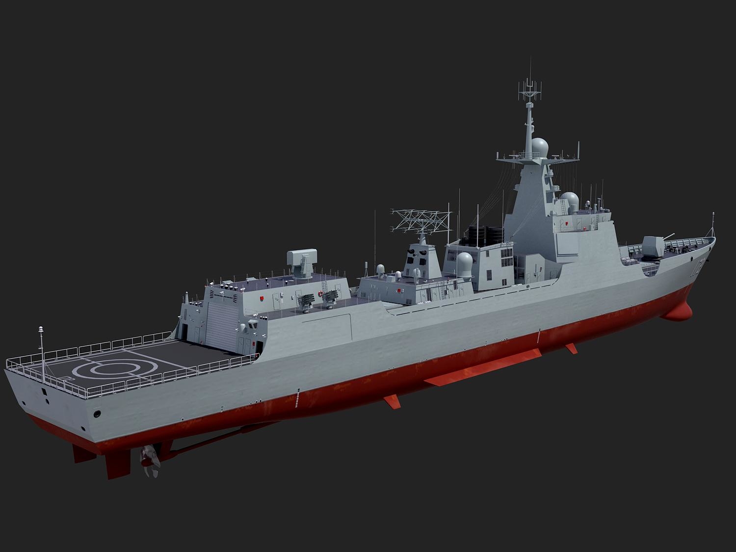 3D chinese navy type 055 - TurboSquid 1462871