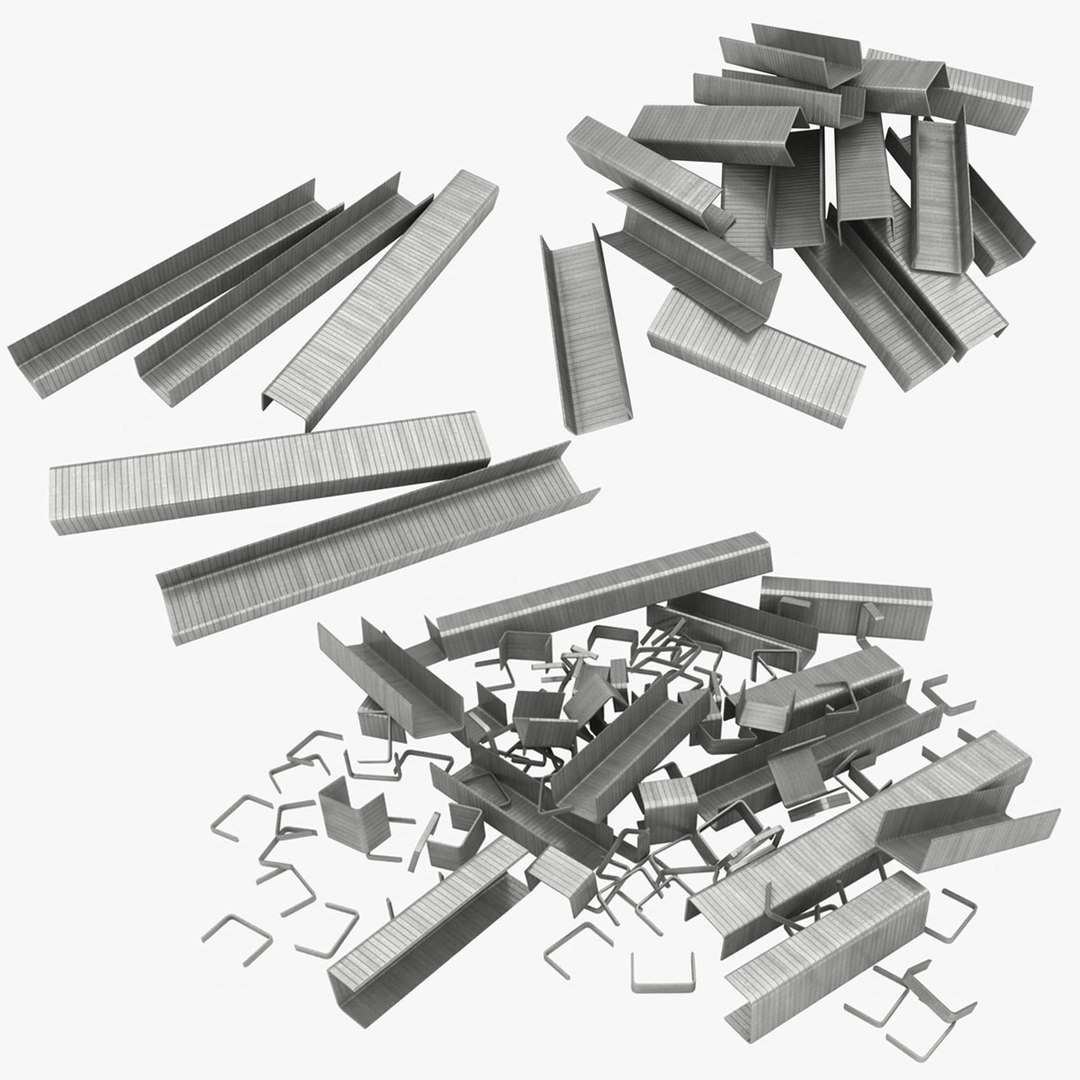 3D staples scanline - TurboSquid 1463013