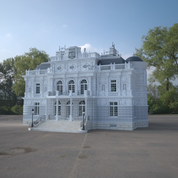 Mansion 3D Models for Download | TurboSquid