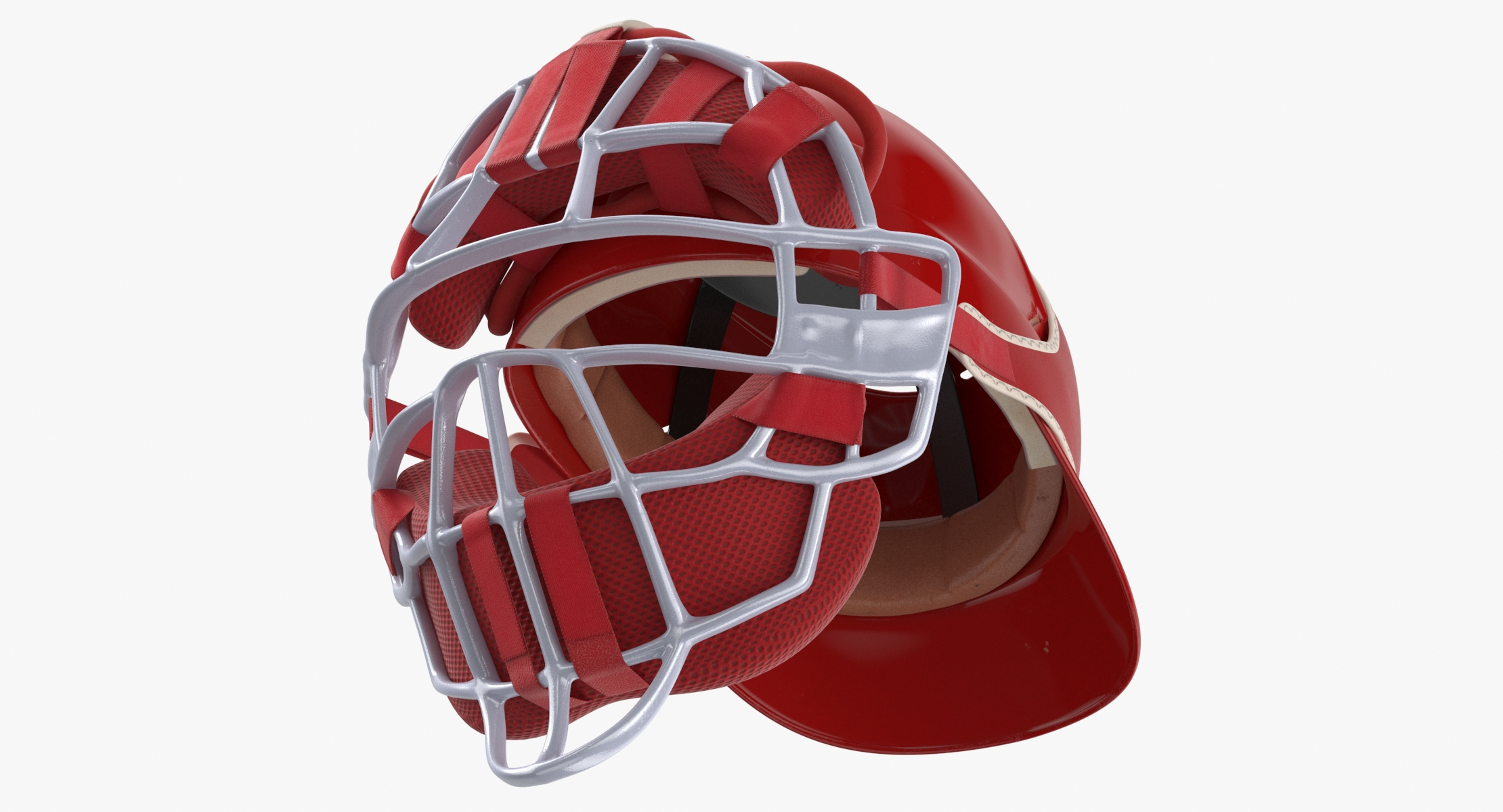 3D baseball catcher mask model - TurboSquid 1463282