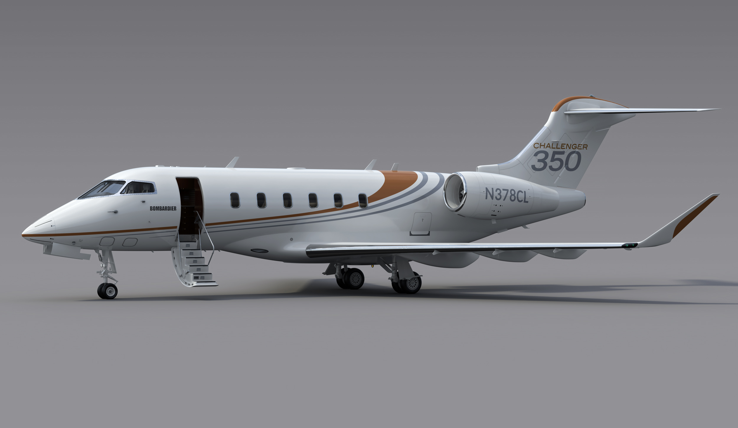 modelo 3d Bombardier Challenger 350 - TurboSquid 1463548