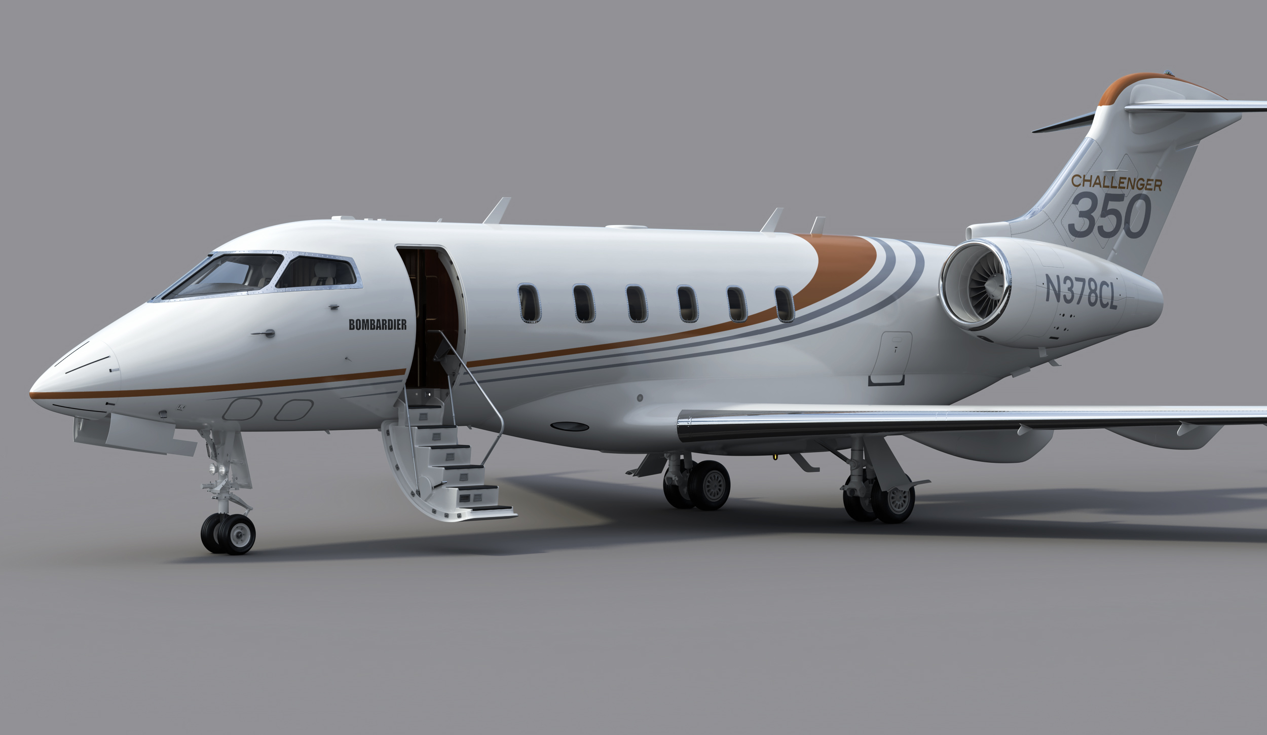modelo 3d Bombardier Challenger 350 - TurboSquid 1463548