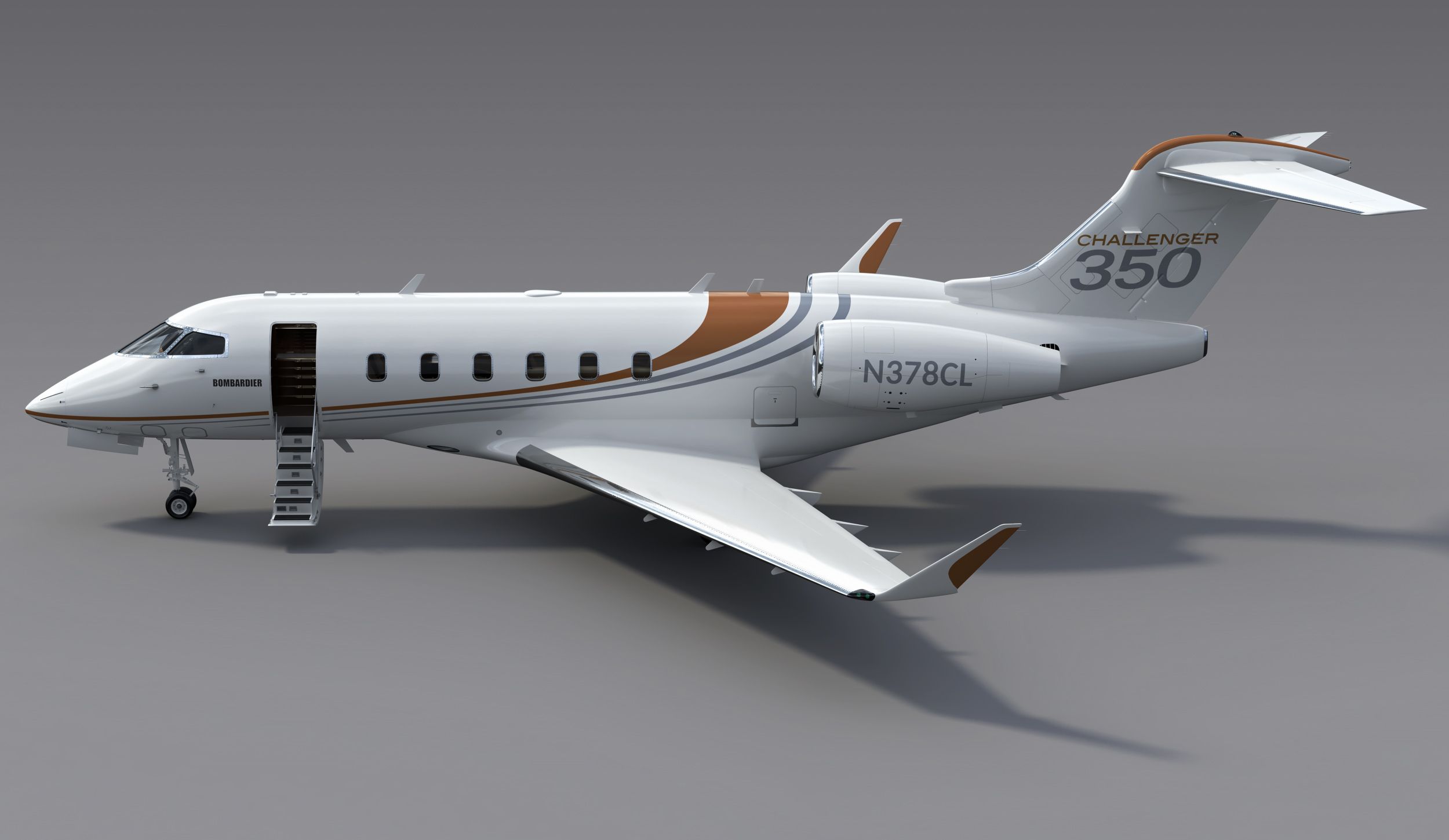 modelo 3d Bombardier Challenger 350 - TurboSquid 1463548